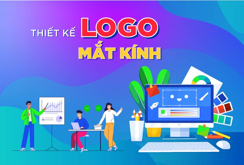 Thiết Kế Logo Mắt Kính | Mẫu Đẹp, Chuyên Nghiệp, Giá rẻ